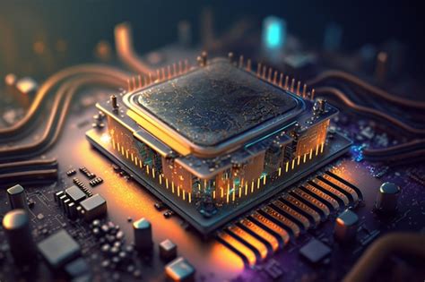 Premium Photo The Creation Of A Neural Network Processor As An Image
