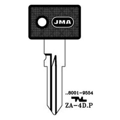Jma Za 4dp Plastic Top Key Blank For Zadi® Jma Uk