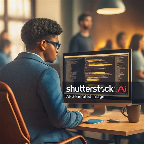 Clever African Male Software Developer Coding Ai Generated Image 2475640295 Shutterstock