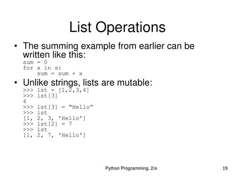 Ppt Cs177 Python Programming Powerpoint Presentation Free Download