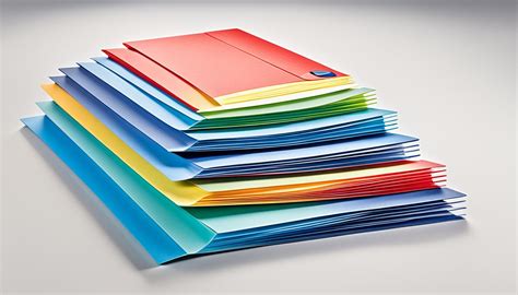 Custom L Shaped Folder A4 Printing In Singapore