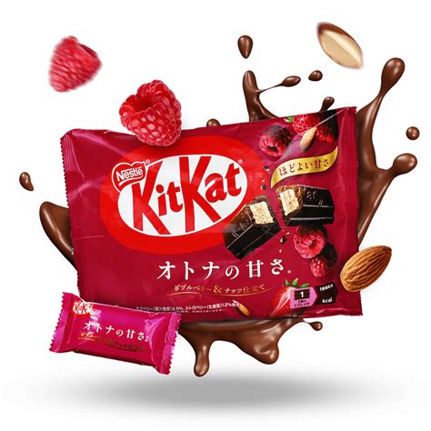 Kit Kat Adult Sweetness Double Berry And Nuts Pack Candybar By Snackcrate