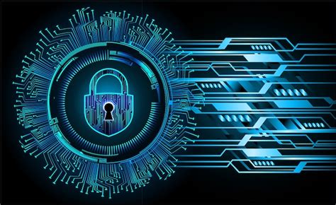 premium vector cyber security concept