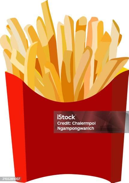 감자 튀김 칩 평면 디자인 고립 된 흰색 배경의 벡터 Illustation 패스트 푸드 그래픽 요소 디자인 0명에 대한 스톡 벡터 아트 및 기타 이미지 Istock