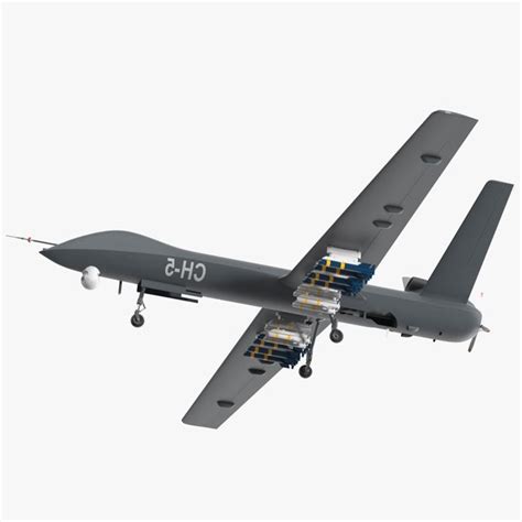 Ch 5 Rainbow Uav Bewaffnet Für Maya Manipuliert 3d Modell Turbosquid