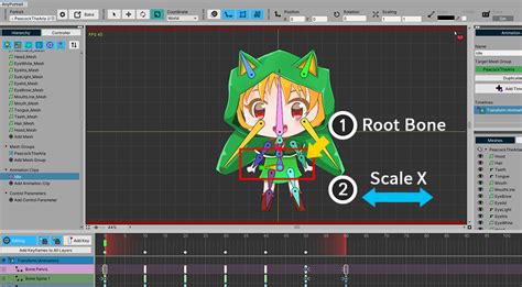 non uniform scale option