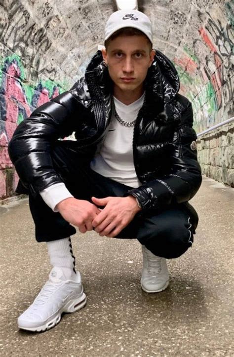 Shiny Down Jacket Herenmode Kleding