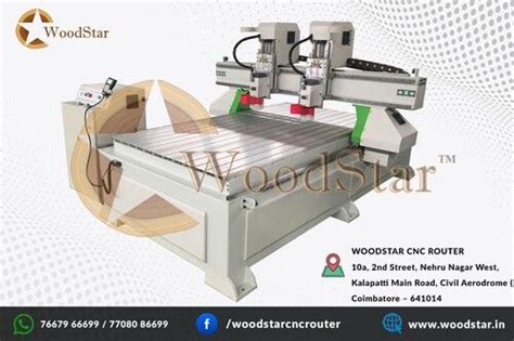 Srimushnam Cnc Wood Working Router Machine At 448400 00 Inr In