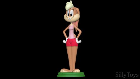 Lola Bunny Looney Tunes 3d Print Model By Sillytoys On Newgrounds