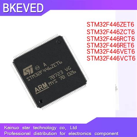 100 New Original Stm32f446rct6 Stm32f446ret6 Stm32f446vct6