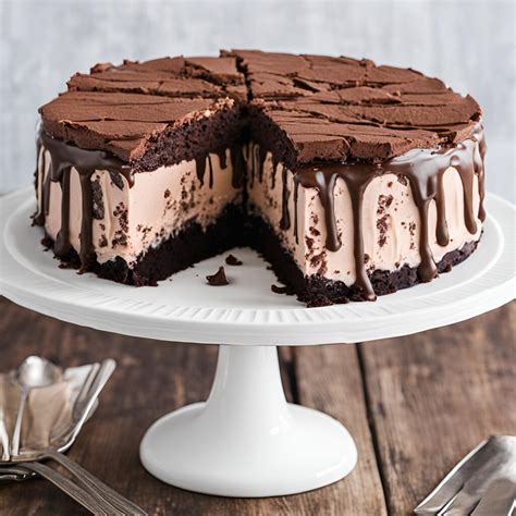 Brownie Ice Cream Cake Cheff Recipes