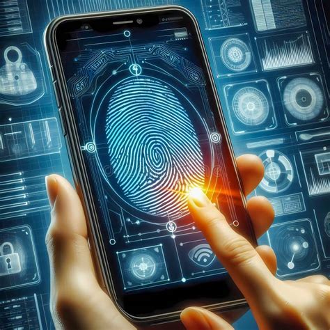 Fingerprint Scan Provides Security Access With Biometrics Identification Business Technology