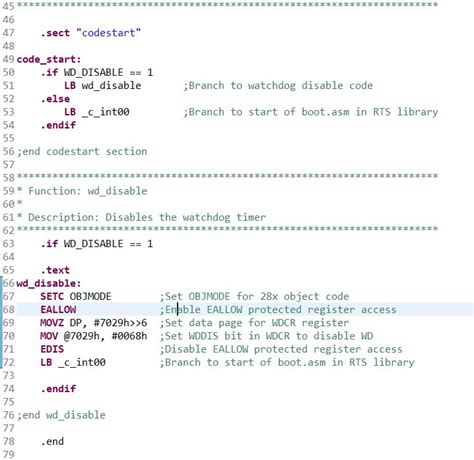 ccs tms320f28035 when running a program in flash it stops in delay