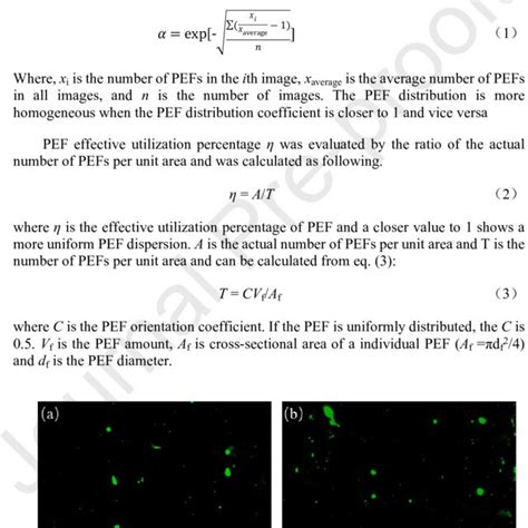 Fluorescence Image Of Pef Reinforced Gc A 12f0 Sp0 3 N0 And B Download Scientific Diagram