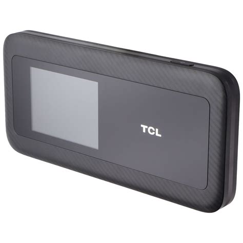 Pre Owned TCL LinkZone 5G UW Mobile HotSpot Black TCL MW513U Walmart Com