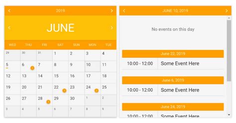 Best Open Source Free JavaScript Calendars