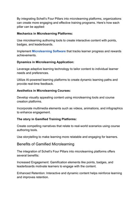 Ppt Schells Four Pillars Of Gamification Enhancing Microlearning Maxlearn Powerpoint