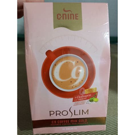 Jual C9 Coffee Proslim Collagen Kopi Diet Original Thailand 10