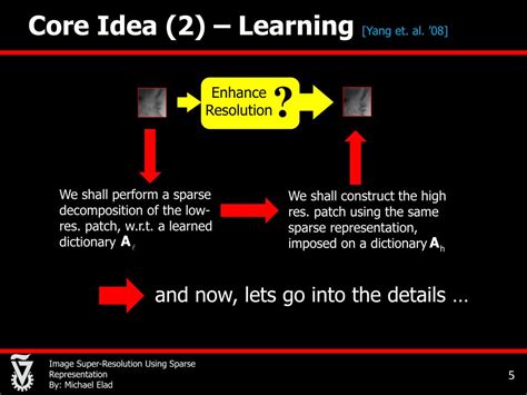 PPT Single Image Super Resolution Using Sparse Representation PowerPoint Presentation ID