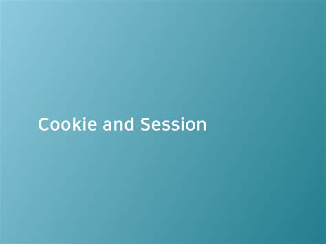 cookie and session 코드너리
