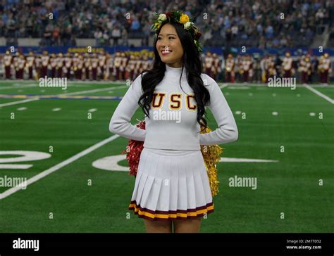 January 2 2023 Usc Trojans Cheerleaders Before The Ncaa Football Game