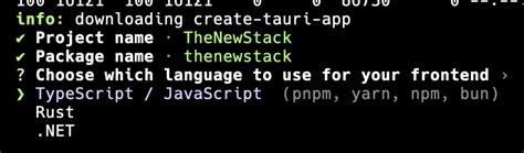 Tauri Mixing Javascript With Rust For Gui Desktop Apps The New Stack