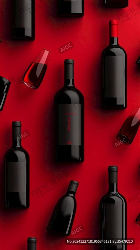 Ai创作图深红色酒瓶 酒包装背景 红酒包装元素 红酒视形象 酒瓶插画 红酒设计素材 瓶酒海报设计 酒瓶效果图文件 酒瓶单品 红酒广告酒瓶酒杯 酒瓶设计 红酒原创设计 葡萄酒瓶设计 红酒设计红酒