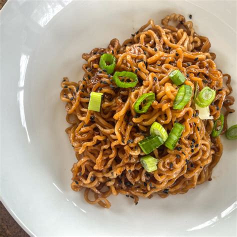 Sesame Noodles With Instant Ramen Midwest Brittany