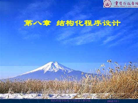 第八章 结构化程序设计word文档在线阅读与下载无忧文档