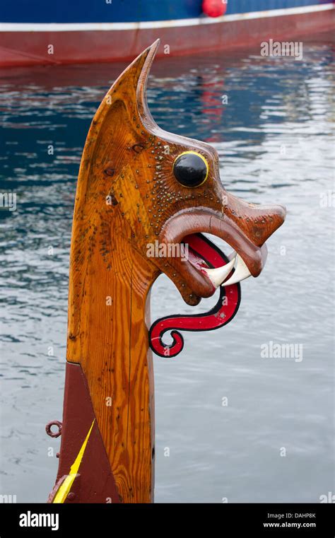 Viking Longship Dragon Head