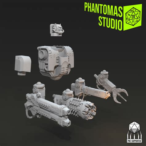 Aries Assault Robot R 3dprintedminis