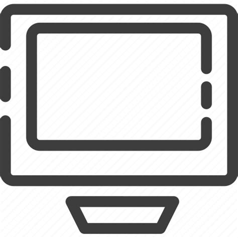 Basic User Interface Televison Icon Download On Iconfinder