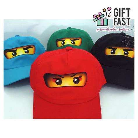 Boné Infantil Ninjago Elo7 Produtos Especiais