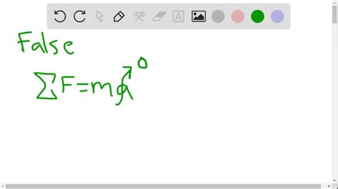 Solved True Or False You Exert A Push P On An Object And It Pushes