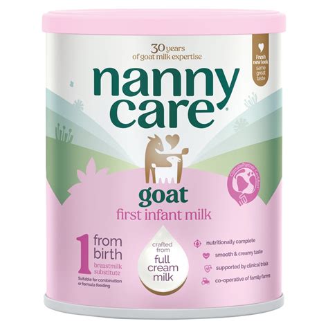 Nannycare Goat Stage 1 First Infant Milk 800g Tesco Groceries