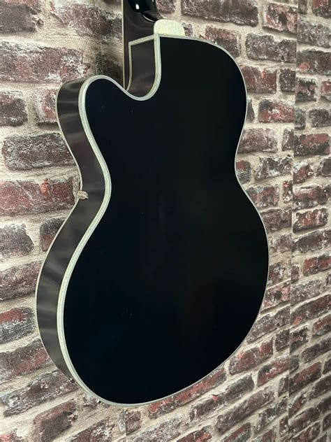 Epiphone Emperor Swingster Black Aged Gloss Occasion Broc Music