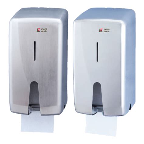 Dispensador De Papel Higiénico Doble Inox Eurosanic