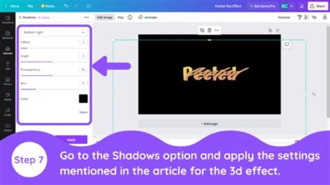 How To Create A Peel Off Text Effect In Canva Blogging Guide