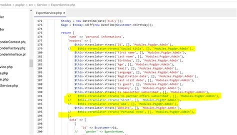 [solved]module psgdpr how to hide some fields in pdf export general