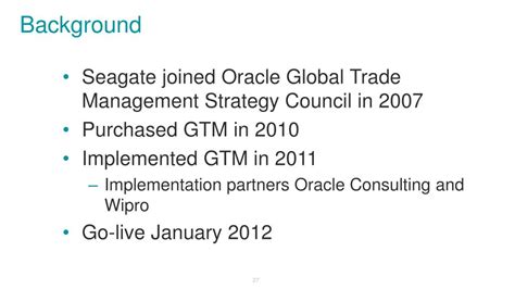 Ppt Oracle Gtm Usage In Europe Powerpoint Presentation Free Download Id 1787192