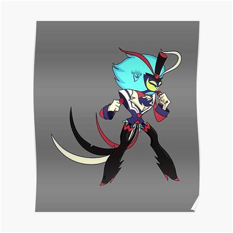 Asmodeus Helluva Boss Poster By Otakuemporium Redbubble