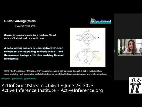 Actinf Gueststream 0461 ~ Denise Holt Active Inference Ai And The Spatial Web