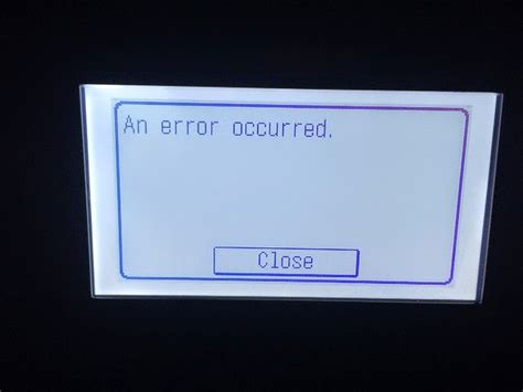 Resolve Error Lights Flashing After Or Before Scanning Document En