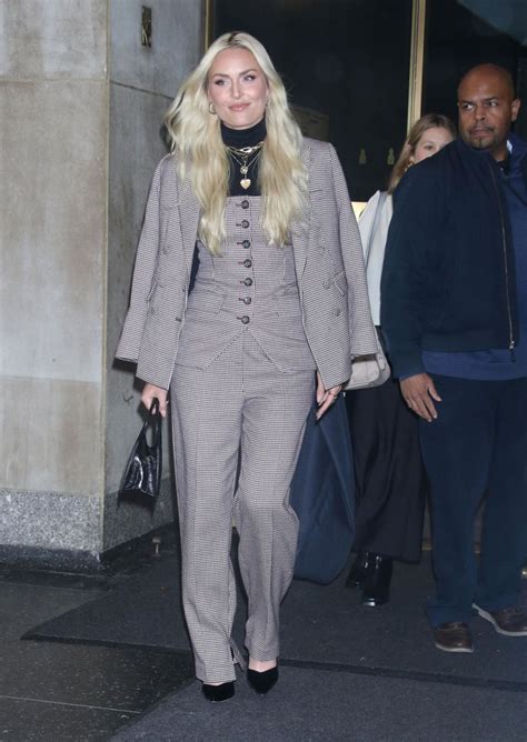 Lindsey Vonn Leaving Today Show 10252022 • Celebmafia