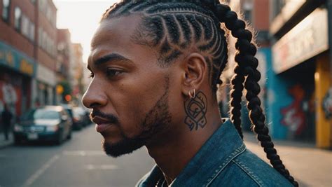 Mens Pop Smoke Braids Bold And Stylish Hair Trends