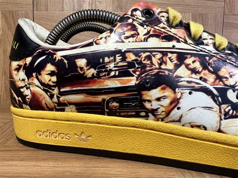 Rare🔥 Adidas Ali Classic Ii Muhammad Ali Sneakers Sz Gem