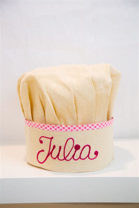Cappello Cuoco Bimbo Ricami Veronica Jeso