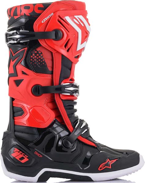 Alpinestars Tech 10 Boots Size 11 White 20100202011 For Sale Online Ebay