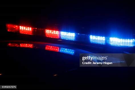 Police Lights Reflection Photos And Premium High Res Pictures Getty