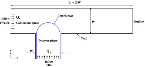A Schematic Diagram Showing The Microfluidic T Junction Bottom Panel